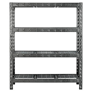 Gladiator 4-Shelf 60 in. W x 72 in. H x 18 in. D Welded Steel Garage Shelving Unit