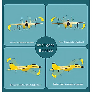 2023 New Remote Control Wireless Airplane Toy With Lights, USB Rechargeable SU-35 RC Remote Control Plane Glider, Outdoor Drop-Resistant Foam RC Air Planes Fighter Jet For Adults Aircraft Enthusiasts