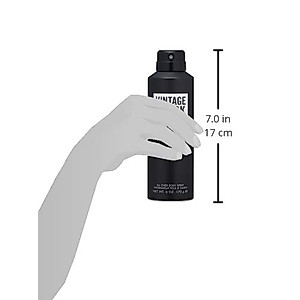 Kenneth Cole Vintage Black Body Spray for Men, 6.0 Fl. Oz.