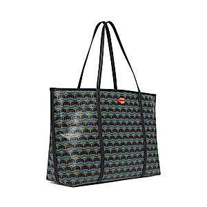 Betsey Johnson One Pouch Tote, Black Multi