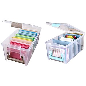 ArtBin 6925AB Semi Satchel with 3 Removable Dividers and saizone 6925AA Semi Satchel with Removable Dividers