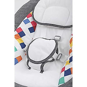 Soobaby Baby Swing for Infants,Electric Bouncer for Babies,Portable Swing for Baby Boy Girl,Remote Control Indoor Baby Rocker with 5 Sway Speeds,Music and Bluetooth