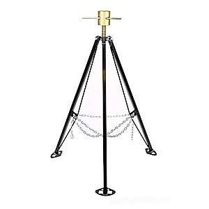LIBRA King Pin Adjustable Tripod 5th Wheel Stabilizer Jack for RV Camper Trailer