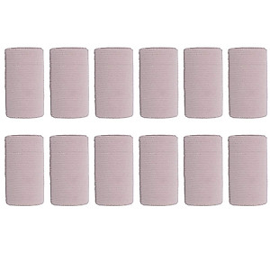 12 PCS Elastic Bandage Wrap,Bandage Compression Elastic Wound Dressing Comfortable for Sports Injury Emergency Aid Tool(7.5cm x 4.5m)