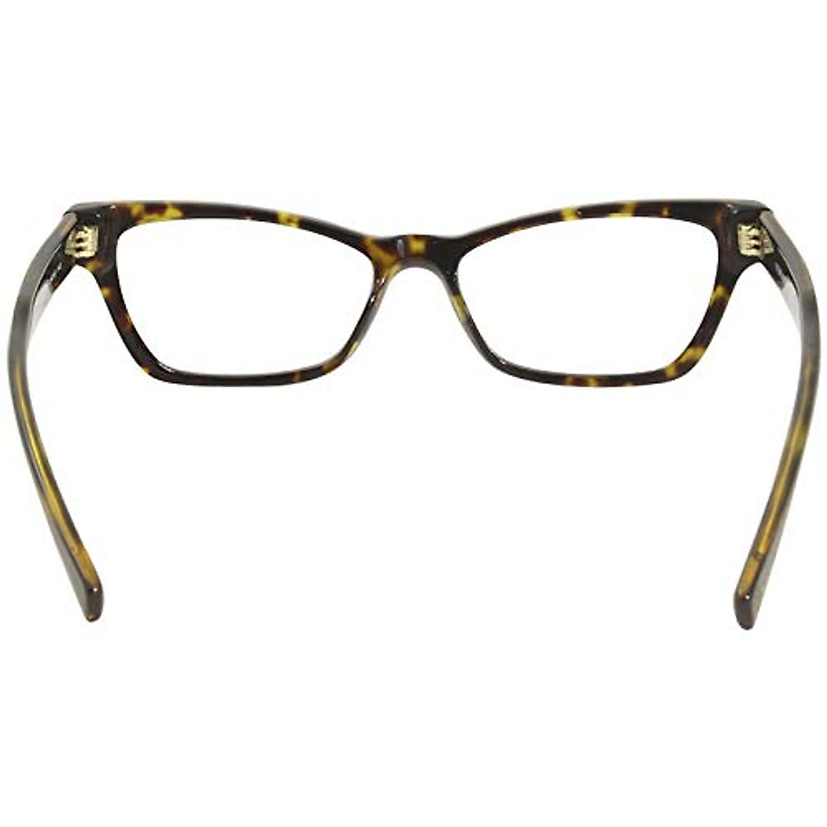 Versace 3275 108 Eyeglasses Women's Dark Havana Full Rim Optical Frame 51mm