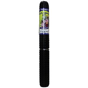 Tenax 2A090059 Muti-Purpose Multipurpose Net, 4' x 50', Black