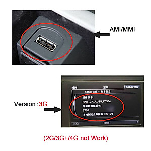 chenyang AMI to USB Cable Media in AMI MDI USB AUX Flash Drive Adapter Cable for Car VW Audi 2014 A4 A6 Q5 Q7