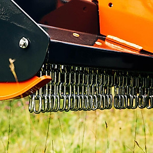 Titan Attachments 3 Point 60in Flail Mower, 30-60 HP Mowing Attachment for Category 1 Tractors and Loaders