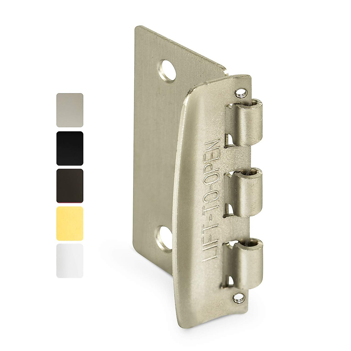 Jack N’ Drill Flip Action Door Lock (6 Pack)- Reversible Privacy Door Locks with Anti Lockout Screw for Child Proofing and Home Defense, Easy to Install and Durable Lock for Interior Swing-in Doors