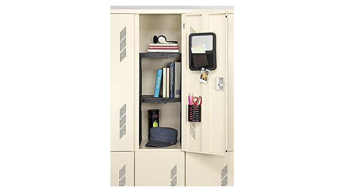 Organize Your Locker: Adjustable School Shelf Organizer