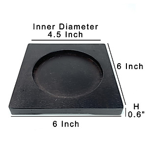 JOVELY Korean Stone Bowl Set, Authentic Ttukbaegi Korean Earthenware Pot, Twice-Fired Natural Korean Clay Pot for Cooking, Microwave & Dishwasher-Safe