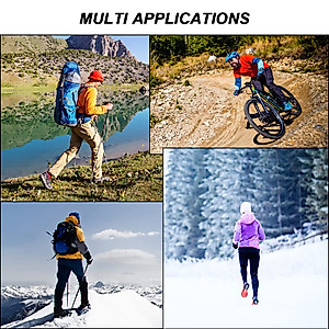 Doorslay Leg Gaiters with Waterproof and Adjustable Snow Boot Gaiters for Outdoor Hunting Skiing Motorcycle Camping Running Hiking