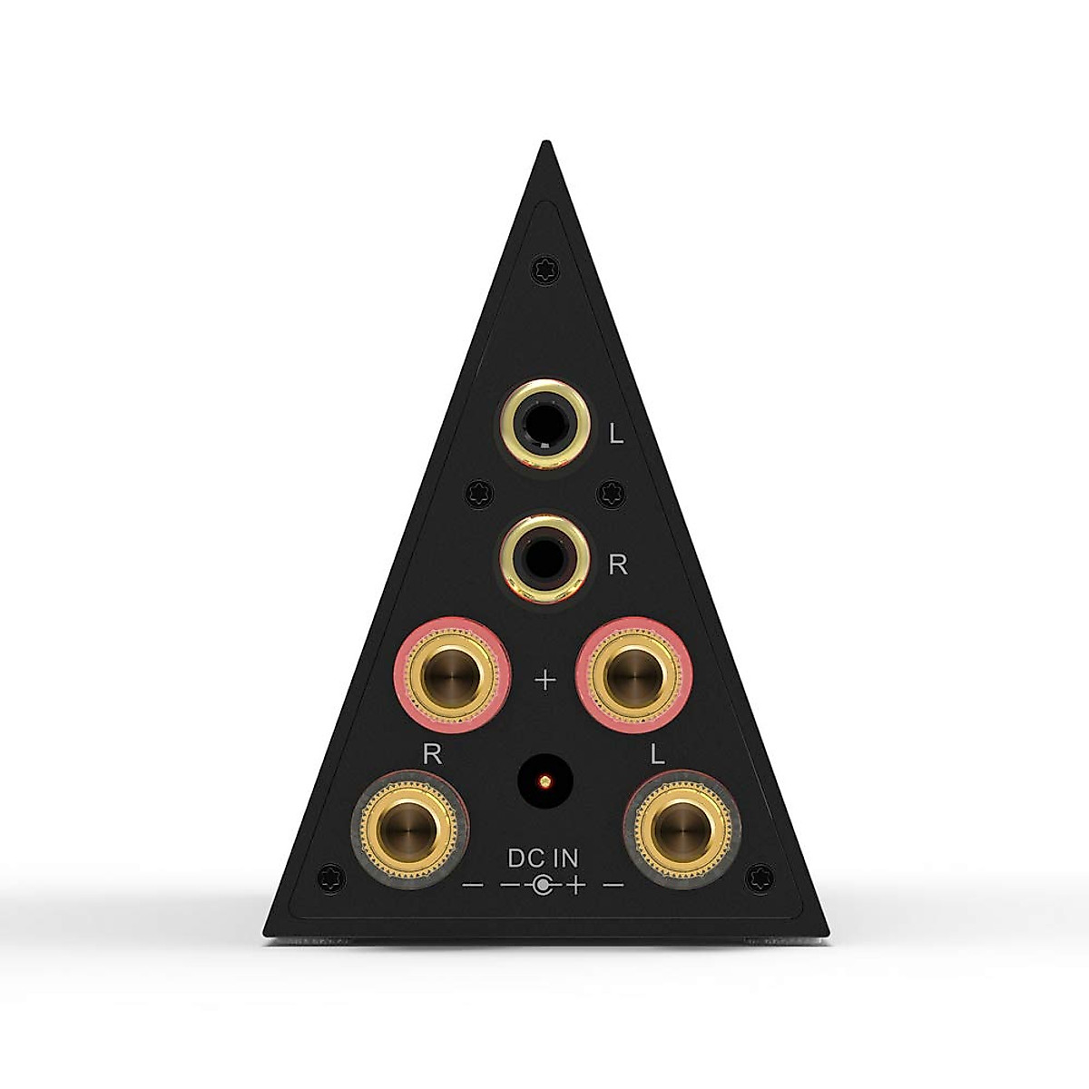 LOXJIE A10 Desktop Stereo Power Amplifier Digital Class-D High-Power Audiophile Level Amp Chip TPA3116 (Black)