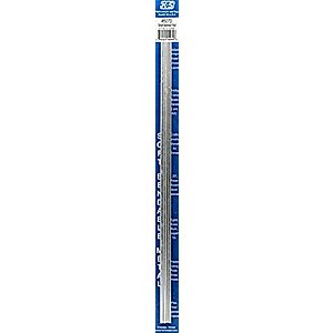K&S Precision Metals 5070 Bendable Aluminum Rod, 3/32" & 1/8" X 12" Long, 4 Pieces per Pack, Made in The USA