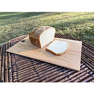 Wild Black Cherry Cutting Board/Charcuterie Platter. Handmade in Michigan USA from local trees. No Glue. No Seams. 9.4” x 14.4” x 0.25” (Black Cherry, 14.4" x 9.4" x 1/4")