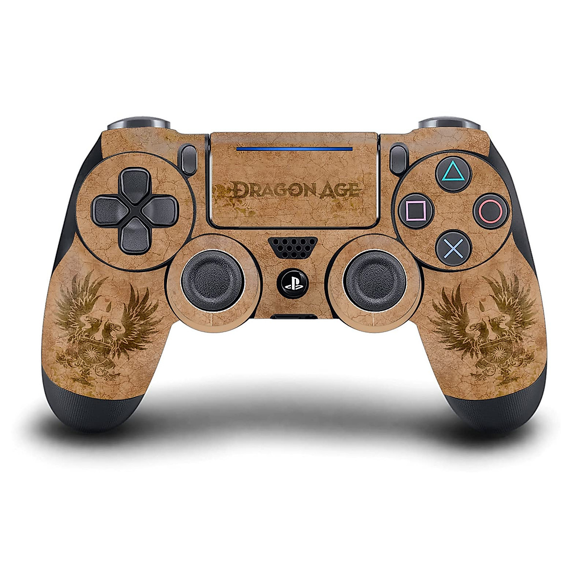 Head Case Designs Officially Licensed EA Bioware Dragon Age Grey Wardens Distressed Heraldry Vinyl Sticker Gaming Skin Decal Cover Compatible With Sony PlayStation 4 PS4 DualShock 4 Controller