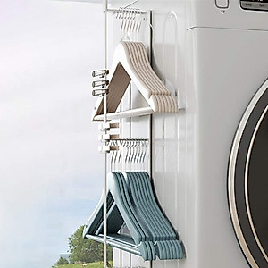 Washing Machine Side Rack Magnet Bathroom Hanger Finishing Rack Balcony Hook Magnetic Storage Rack Fridge Side Towel Holder