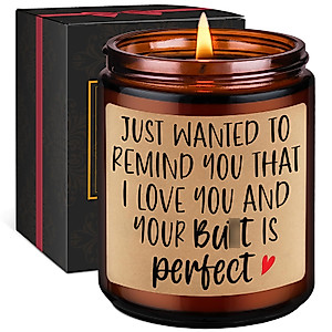 GSPY Scented Candles - Romantic Gifts, Valentines Gifts, I Love You Gifts for Her, Him, Women - Funny Anniversary, Birthday, Valentines Day Gifts for Wife, Husband, Girlfriend, Best Boyfriend, Fiance