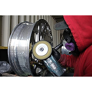 Zephyr Custom Polishing Products Super Shine X Aluminum Polishing Kit with Buffing Pads and Polishing Compound, for Big Rigs, Pontoons, and Aluminum Wheels