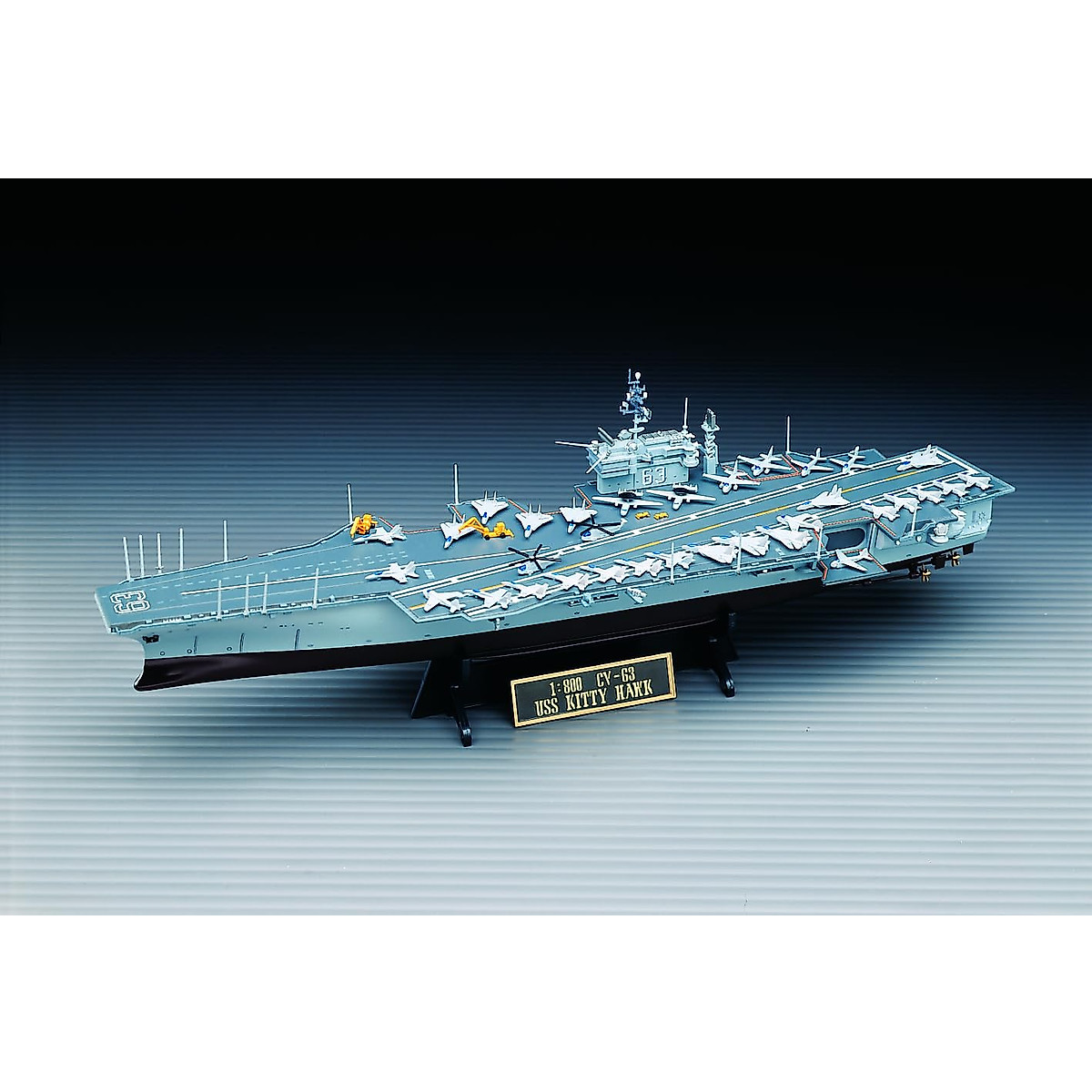 Academy 1/800 Scale U.S.S Kitty Hawk Model Kit
