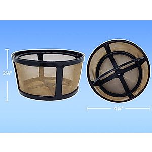 GOLDTONE Reusable Coffee Filter fits KEURIG Essentials and K-Duo Coffee Makers and Brewers w/Scoop
