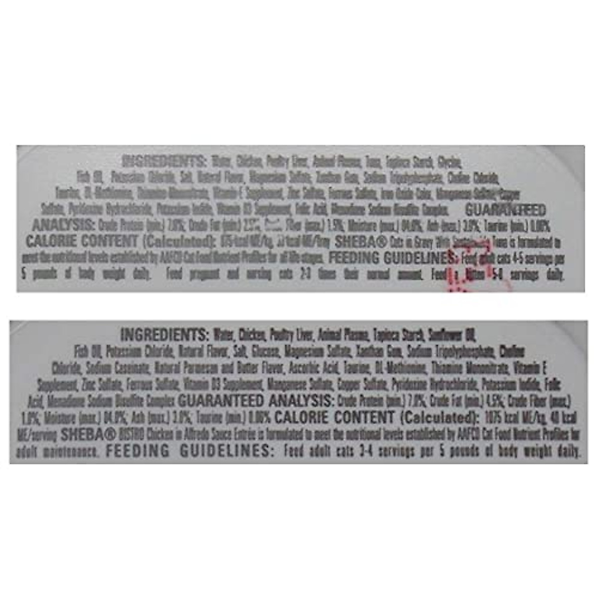 Sheba Perfect Portions Premium Cuts in Gravy Cat Food 4 Flavor 8 Can Sampler, (2) Each: Bistro Chicken Alfredo, Tuna, Salmon, Chicken (2.6 Ounces) - Plus Catnip Toy and Fun Facts Booklet Bundle