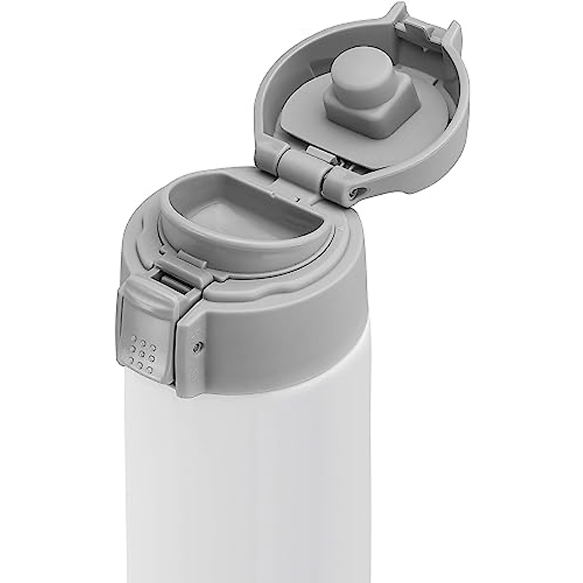 ZWILLING Thermo Travel Bottle, 15.2 oz, Silver-White