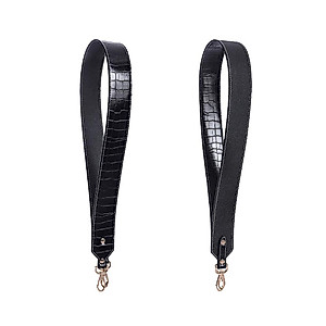 Umily Women Crocodile Cross-Body Strap Replacement Rivet Wide 4.5cm Purse Strap Handbags Shoulder Bags Strap 100cm