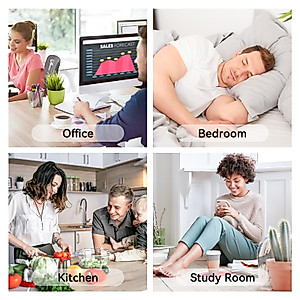 BEYOND BREEZE Box Fan, 9 inch 2 Speeds Table Fan with Strong Airflow, Portable Tabletop Fan for Bedroom, Bathroom, Kitchen