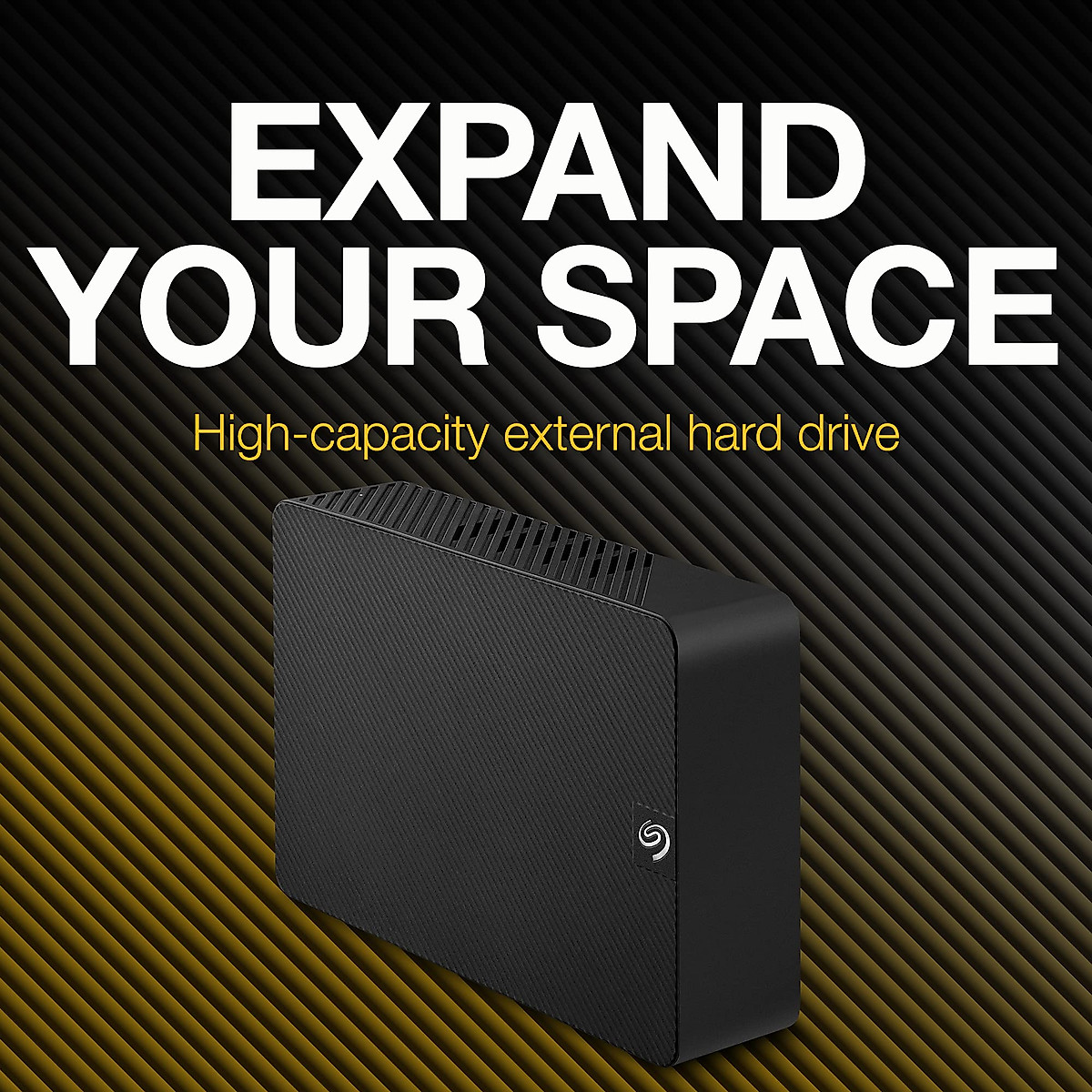 Seagate Expansion STKP4000400 4 TB Desktop Hard Drive - External - Black - Desktop PC, MAC Device Supported - USB 3.0-1 Year Warranty - Retail