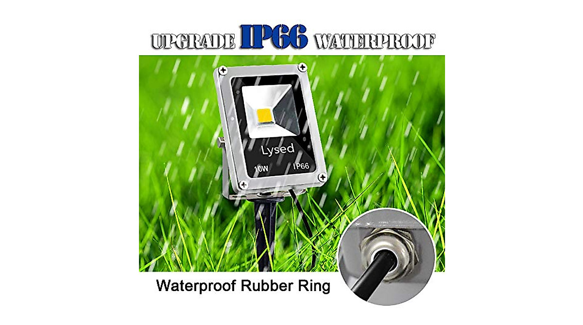 Lysed 10W LED Landscape Lights - Bright 12V Outdoor Spotlights
