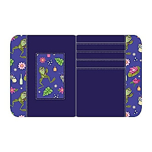 Loungefly X Disney Princess And The Frog Tiana's Palace Zip Around Wallet- Fashion Cosplay Disneybound Cute Wallets