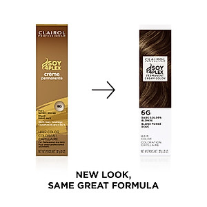 Clairol Professional Crème Permanente, 6g Dark Gold Blonde, 2 oz. - Packaging May Vary