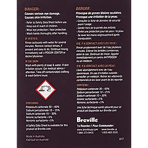 Breville BTM100 Tea Maker Cleaner Revive Organic Cleaner for Breville BTM800XL Tea Maker