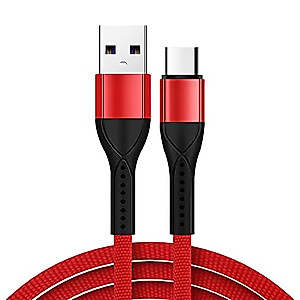 BGNTBUK Android Cord 2m Braided Rope Data Cable Mobile Phone Color Fast Charging Line Soft Flash Charging Cable Suitable for Android Charging Port Expect Great Things Sign