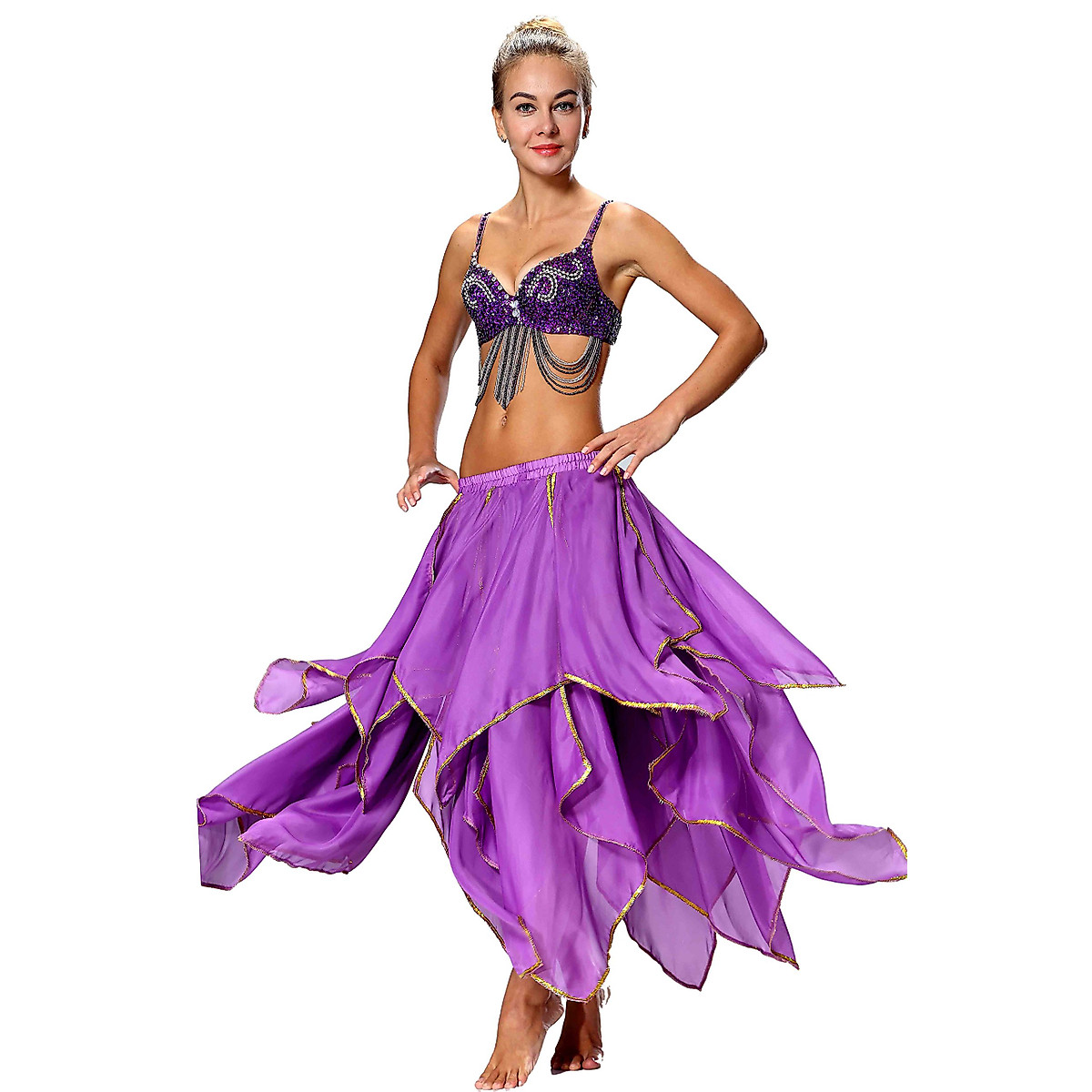 Adult Fairy Costume for Women Gypsy Skirt Esmeralda Fortune Teller Costumes Sea Witch