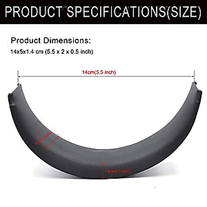 Defean Earpad Repair Parts Suit Replacement Ear Pad and Headband Pad Compatible with Sony PS3 PS4 Wireless Stereo Headset CECHYA-0080 Headphones