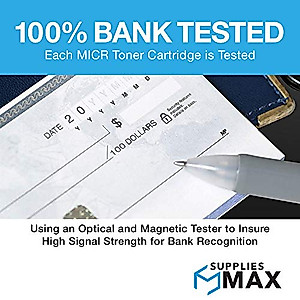 SuppliesMAX Compatible Replacement for Troy 2055/2055DN/2055DTN MICR Secure High Yield Cartridge (6500 Page Yield) (02-81501-001)