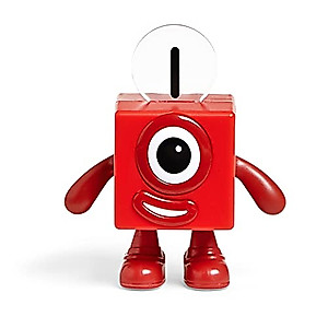 hand2mind Numberblocks Friends One to Five Figures, Cartoon Action Figure Set, Toy Figures, Play Figure Playsets, Small Figurines for Kids, Number Toys, Math Toys for Kids 3-5, Birthday Gifts for Kids