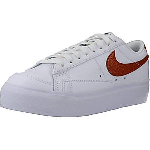 Nike Blazer 77 Platform Womens White Metallic Copper Size 8.5