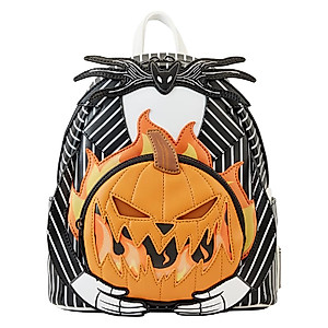 Loungefly Nightmare Before Christmas Jack Pumpkin Head Double Strap Shoulder Bag