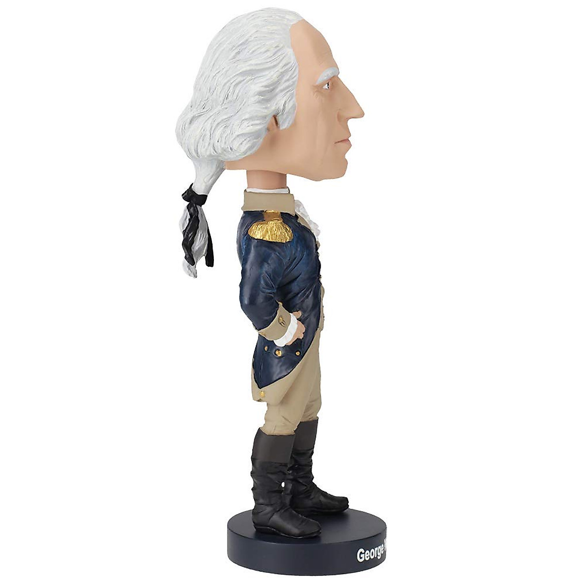 Royal Bobbles George Washington Bobblehead, Premium Polyresin Lifelike Figure, Unique Serial Number, Exquisite Detail