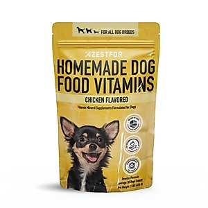 Azestfor Homemade Dog Food Supplement Dog Vitamins Made in USA Add to Holistic Whole Food Diets Raw BARF All Breeds Puppy Adult 16oz Powder