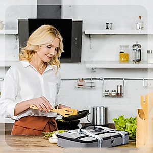 FoldTier Glass Casserole with Casserole Carrier 9 x 13 Inch Glass Baking Dish with Lid Insulated Bag for Hot or Cold Food Deep Casserole Dish for Oven for Potluck Party Picnic Cookouts