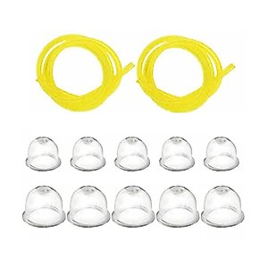 JUIYU Patio, Lawn & Garden 10pcs Primer Bulbs Fuel Pump Carburetor for Chainsaws Blower Trimmer Brushcutter Replace Outdoor Powertool Parts & Accessories