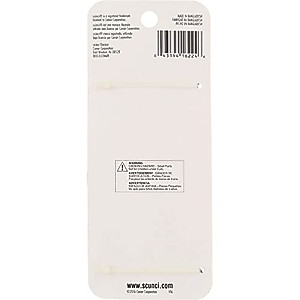 Scunci 5" Banana Combs, Assorted Colors, 6-Pieces per Pack (1-Pack)