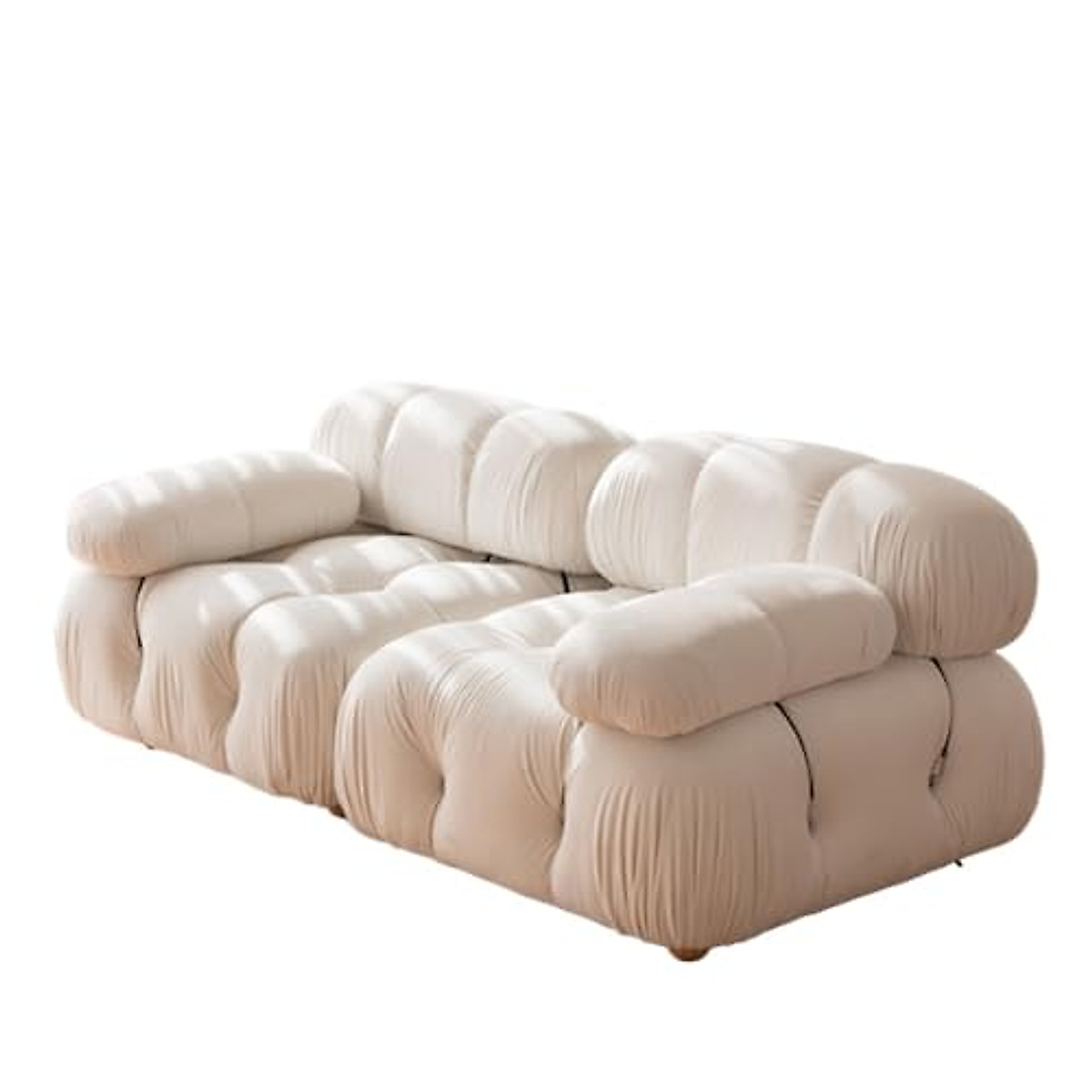 sgzyl Tofu Block Sofa Furniture Lambswool Simple Cream Style Fabric Modular Sofa Sofa