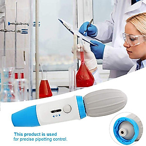 Pipette Pump 100ml, Liquid Manual Pipette Pump Quantitative Pipette Controller Ball Suction Handling Pump