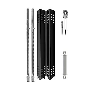 BMMXBI 463625217 463673517 463673017 Grill Parts Kit for Charbroil 463673519 463625219 Replacement Charbroil Performance Grills 463673619 G4700004W1 G4705200W1 Heat Plate Shield Burner Tube