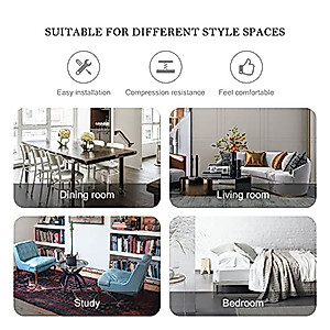 Nrizc Velvet Dining Chairs Set of 2, Woven Upholstered Dining Chairs with Gold Metal Legs, Modern Accent Chairs for Living Room, Dining Room, Kitchen